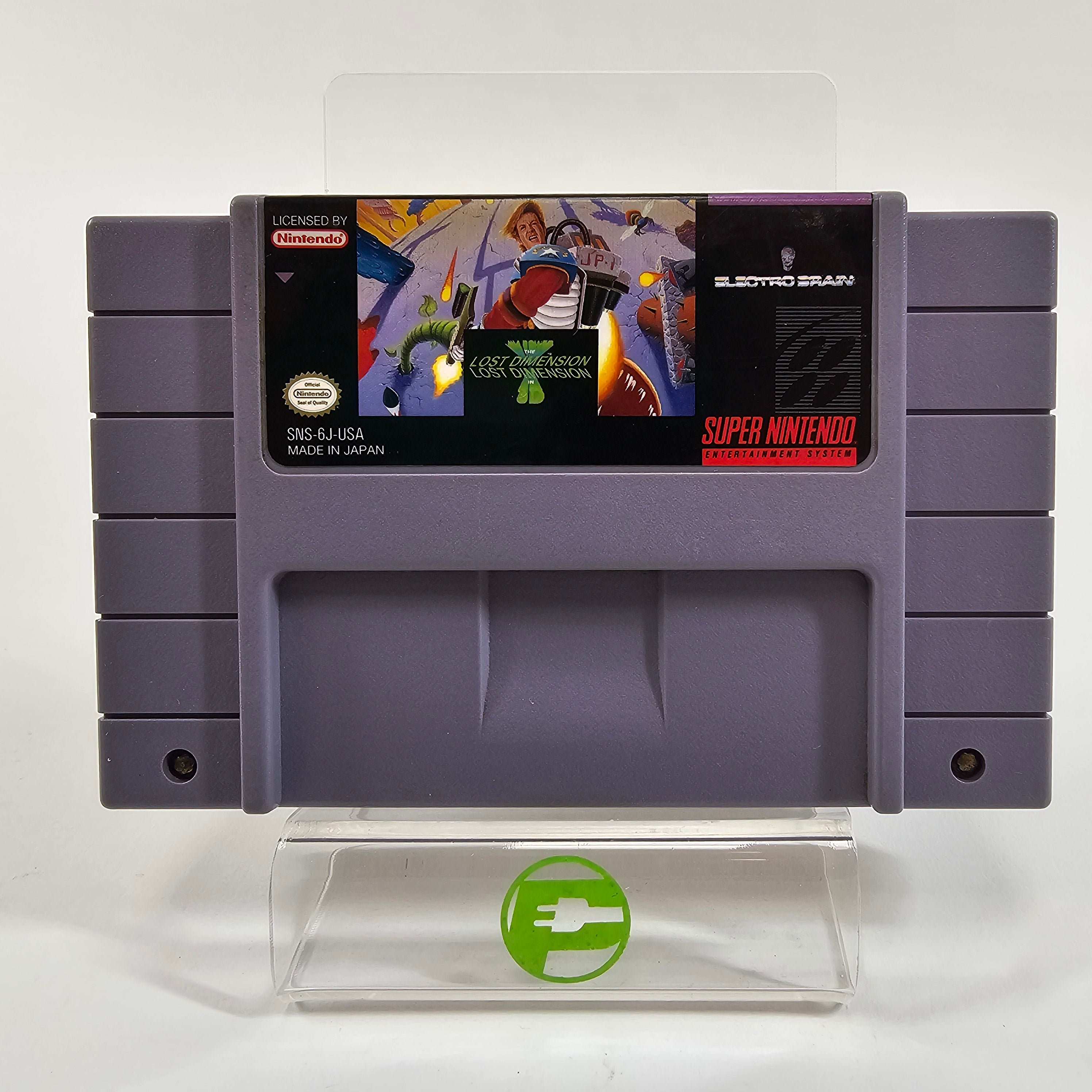 Jim Power: The Lost Dimension (Super Nintendo SNES, 1993) Cartridge On ...